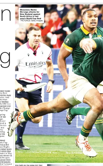 Big guns in danger of just looking after No.1 - PressReader