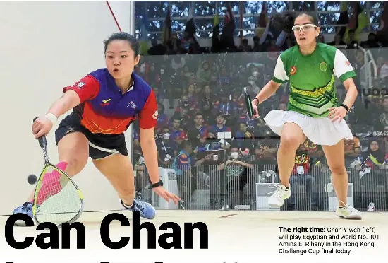 Can Chan break the jinx? - PressReader