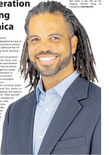 Neil Smith: A third-generation force in the Shipping Associatio­n of Jamaica - PressReader