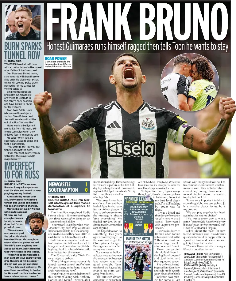 BURN SPARKS TUNNEL ROW FRANK BRUNO - PressReader