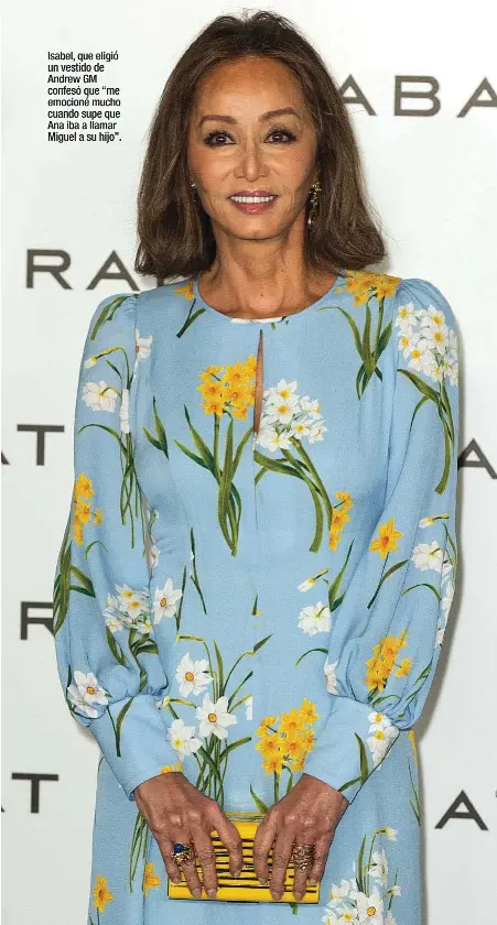 Isabel Preysler: “He dado el visto bueno al novio de Tamara” - PressReader