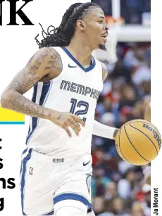 Morant returns with guns blazing - PressReader