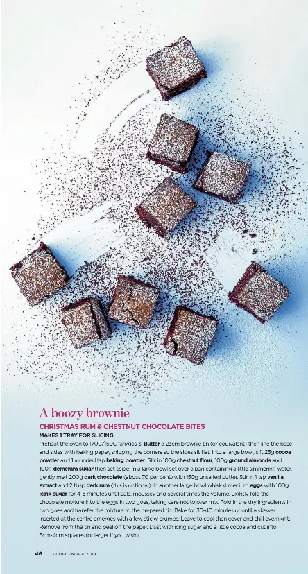 A boozy brownie - PressReader