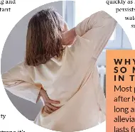 ACHES & PAIN IN YOUR JOINTS? HERE’S WHAT TO DO - PressReader