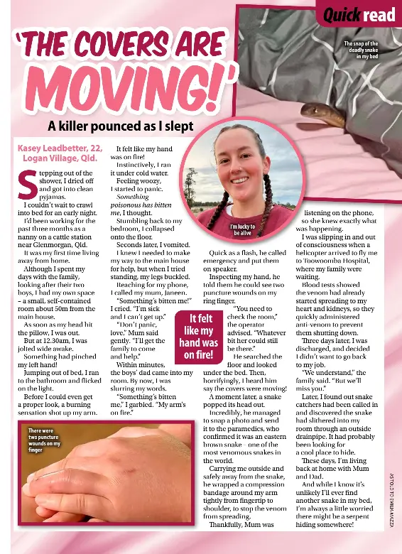 ‘THE COVERS ARE MOVING!’ - PressReader