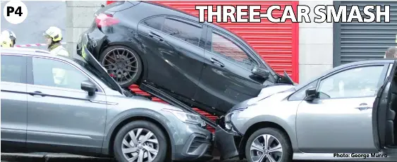 THREE-CAR SMASH - PressReader