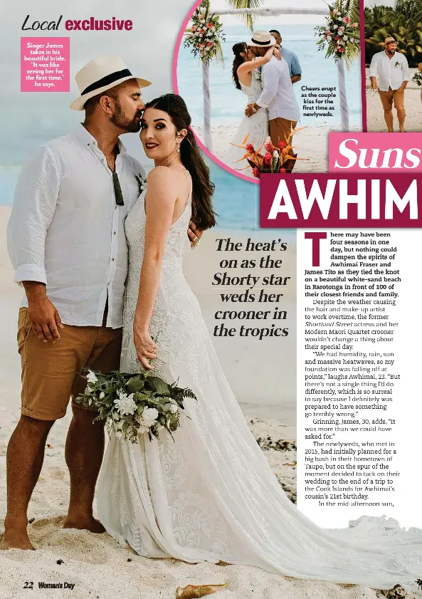 Shorty star’s wedding in paradise - PressReader