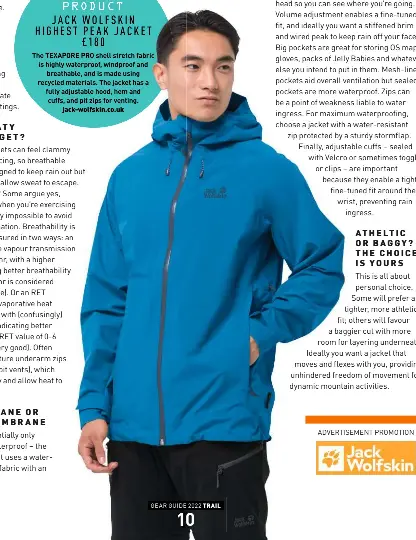 WATERPROOF JACKETS - PressReader