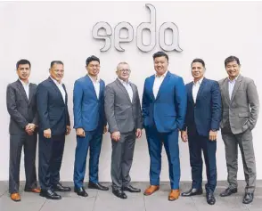Seda execs get int’l certificat­ion - PressReader