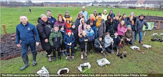 Schools dig in to get new Tiny Forests project under way - PressReader