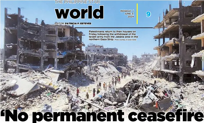 ‘No permanent ceasefire until Hamas destroyed’ - PressReader