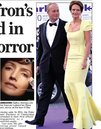 Olay model Saffron’s £300m husband in freak cooking horror - PressReader