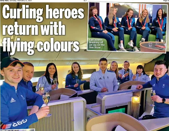 Curling heroes return with flying colours - PressReader