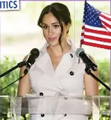 MEGHAN’S FAILED FORAY INTO POLITICS - PressReader