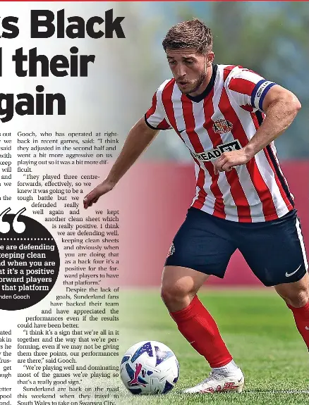 Gooch backs Black Cats to find their firepower again - PressReader