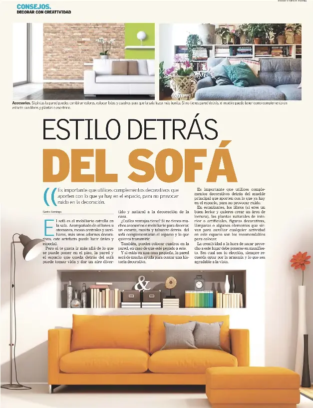 ESTILO DETRÁS DEL SOFÁ - PressReader