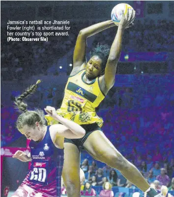 ‘Sensationa­l’ Fowler gets industry backing for top local sports award - PressReader