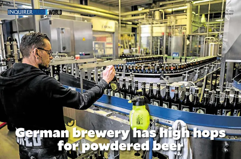 German brewery has high hops for powdered beer - PressReader