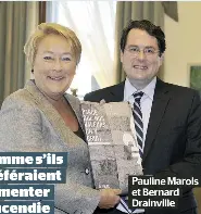 L’occasion gâchée de Drainville et Marois - PressReader