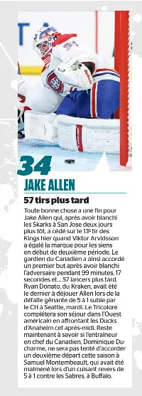 JAKE ALLEN 57 tirs plus tard - PressReader