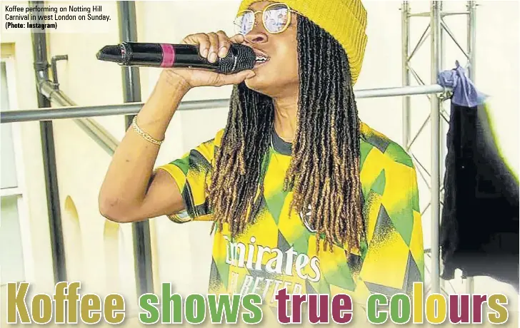 Koffee shows true colours - PressReader