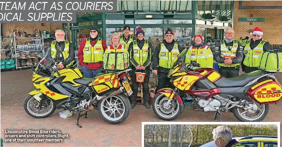 ‘Blood Bikes’ volunteers are delivering life-changing service - PressReader