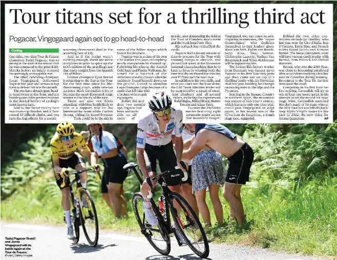 Tour titans set for a thrilling third act - PressReader