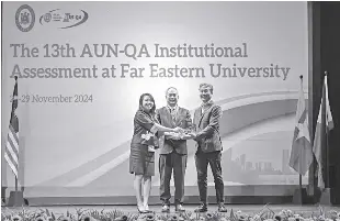 FEU receives AUN-QA Institutio­nal Certificat­ion - PressReader