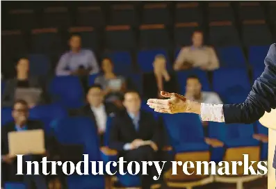 Introducto­ry remarks - PressReader