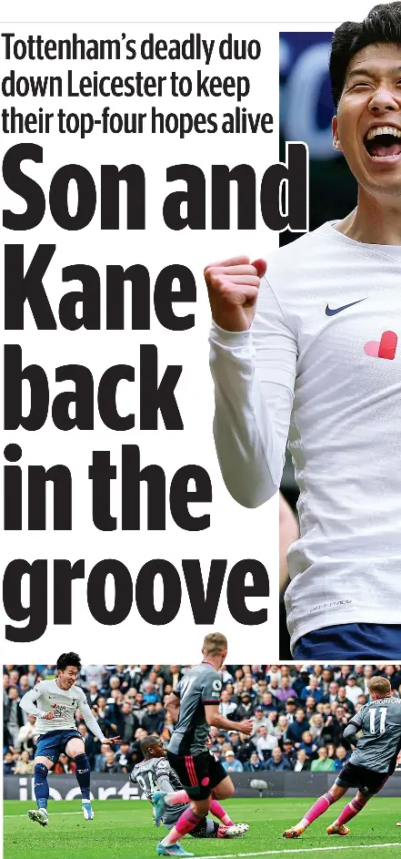 Son and Kane back in the groove - PressReader