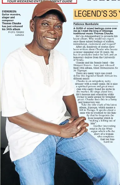 Chauke out to make history - PressReader