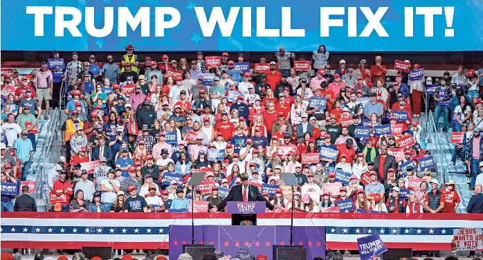 Donald Trump and the art of fostering ‘false consciousn­ess’ - PressReader