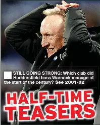 HALF-TIME TEASERS - PressReader