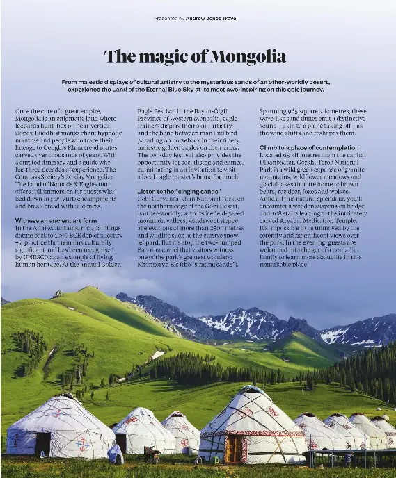 The magic of Mongolia - PressReader