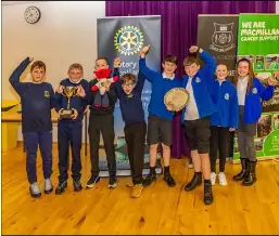 Redwell PS kids celebrate after winning Alloa Rotary Club quiz ...