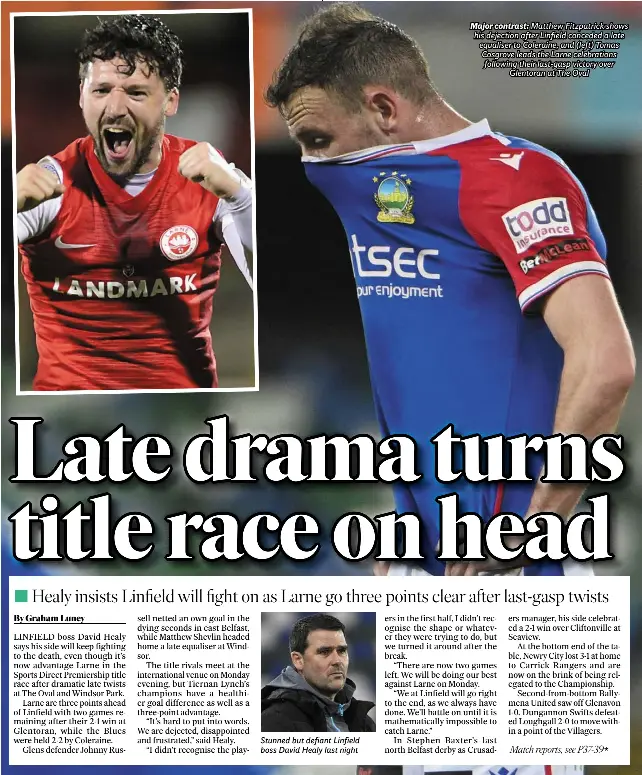 Late drama turns title race on head - PressReader