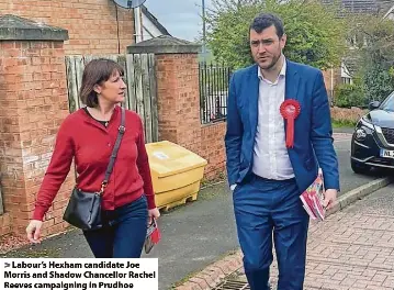 Prudhoe visit for Shadow Chancellor on campaign trail - PressReader