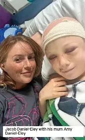 Youngster takes his first steps after having brain surgery - PressReader