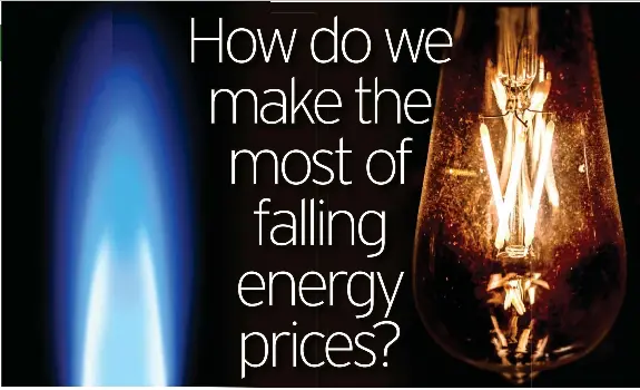 How do we make the most of falling energy prices? - PressReader