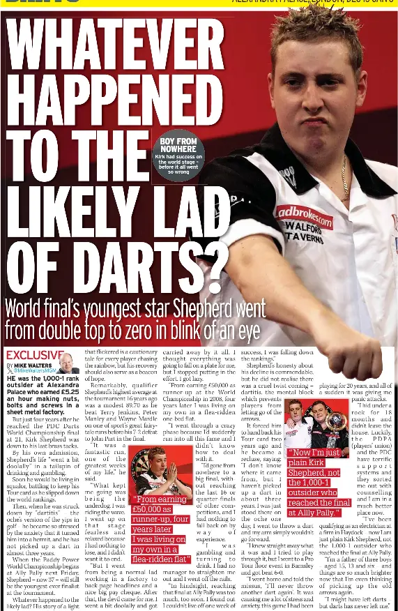 WHATEVER HAPPENED TO THE LIKELY LAD OF DARTS? - PressReader