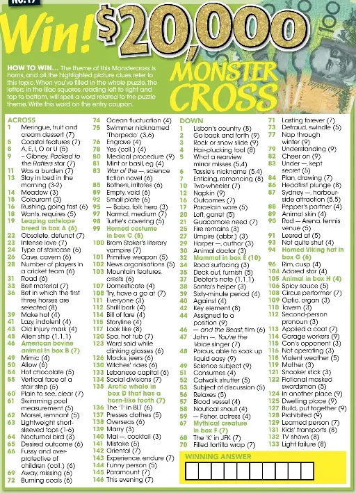 Win! $20,000 MONSTER CROSS - PressReader