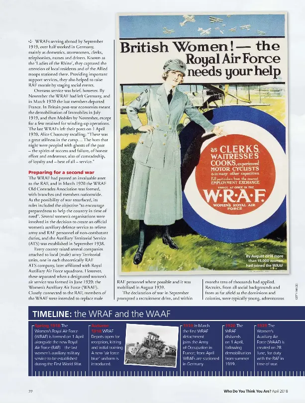 THE WOMEN WHO KEPT BRITAIN FLYING IN THE WARS - PressReader