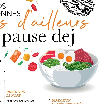 NOS BONNES idées d' ailleurs pour la pause dej - PressReader