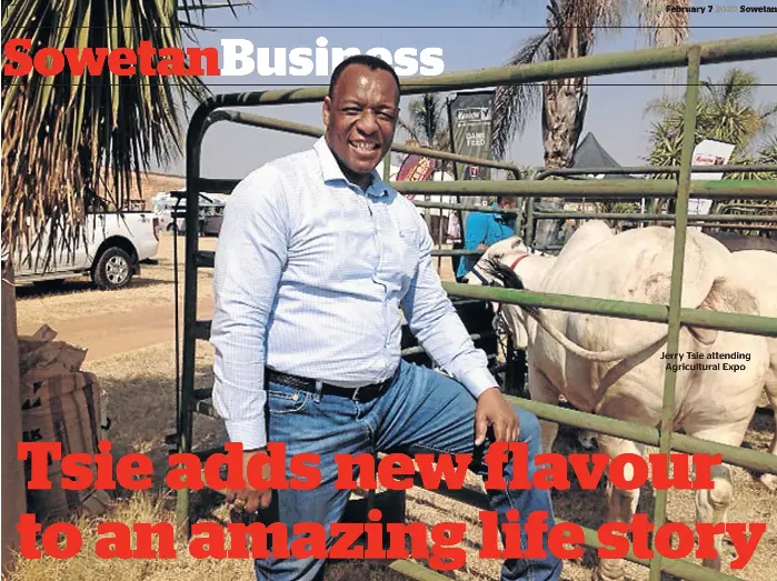 Tsie adds new flavour to an amazing life story - PressReader