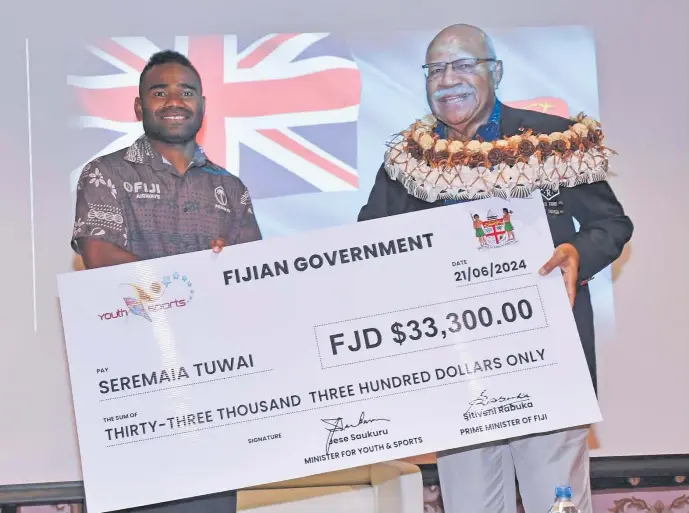 Team Fiji medal winners at the Paris Olympics will be rewarded ...