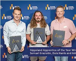 Local apprentice­s among the best - PressReader