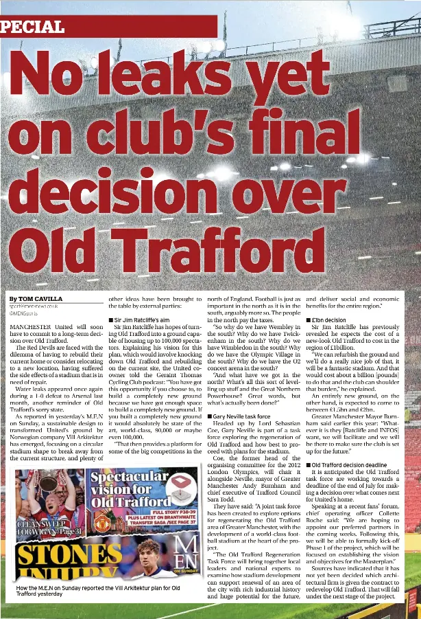 No leaks yet on club’s final decision over Old Trafford - PressReader