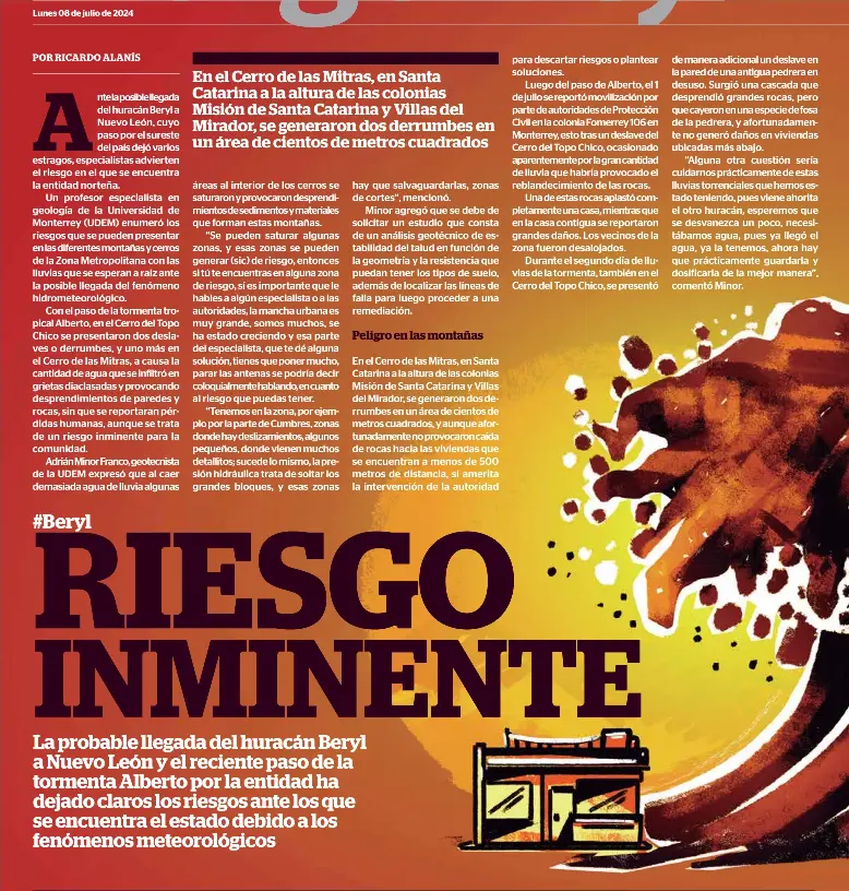 Ilunesndig­omty RIESGO INMINENTE - PressReader