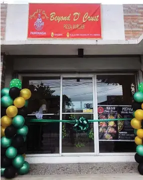 NOW OPEN! Beyond D' Crust Pampanga - PressReader
