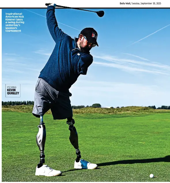 I lost three limbs… but I’m still playing golf for my country - PressReader
